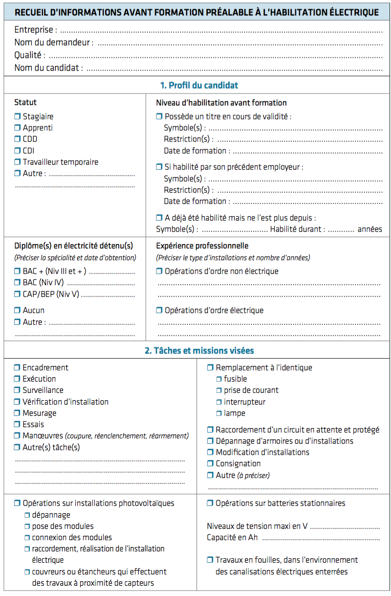 Recyclage Habilitation électrique | Le Guide - CREAFORMATIONS